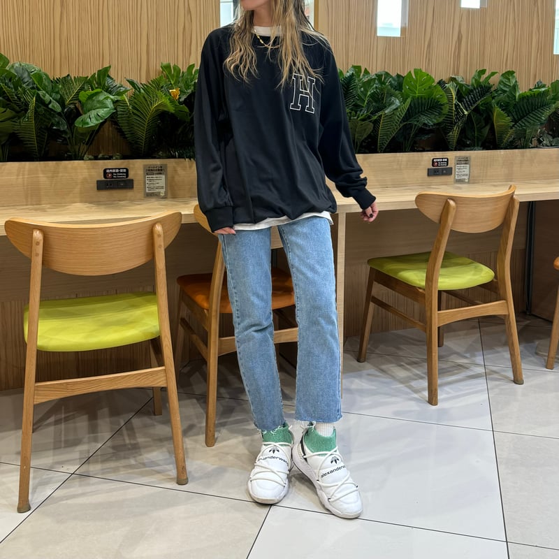 美シルエット!カットオフストレートデニム(2size) | COPINE 美シルエット!カットオフストレートデニム(2size) | COPINE