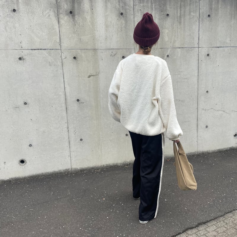 サイドジップデザインラインパンツ(ブラック) | COPINE サイドジップデザインラインパンツ(ブラック) | COPINE