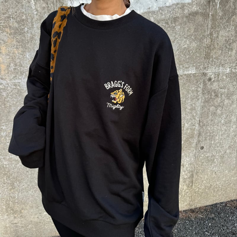 フロントバックTIGER刺繍スウェット | COPINE フロントバックTIGER刺繍スウェット | COPINE