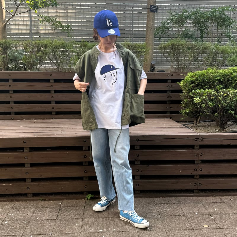 スタンドカラーミリタリーベスト(カーキ) | COPINE スタンドカラーミリタリーベスト(カーキ) | COPINE