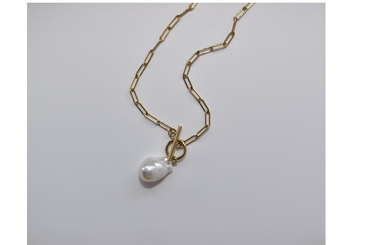 tail baroque pearl paperclip choker【Sランク】 | rip tail baroque pearl paperclip choker【Sランク】 | rip