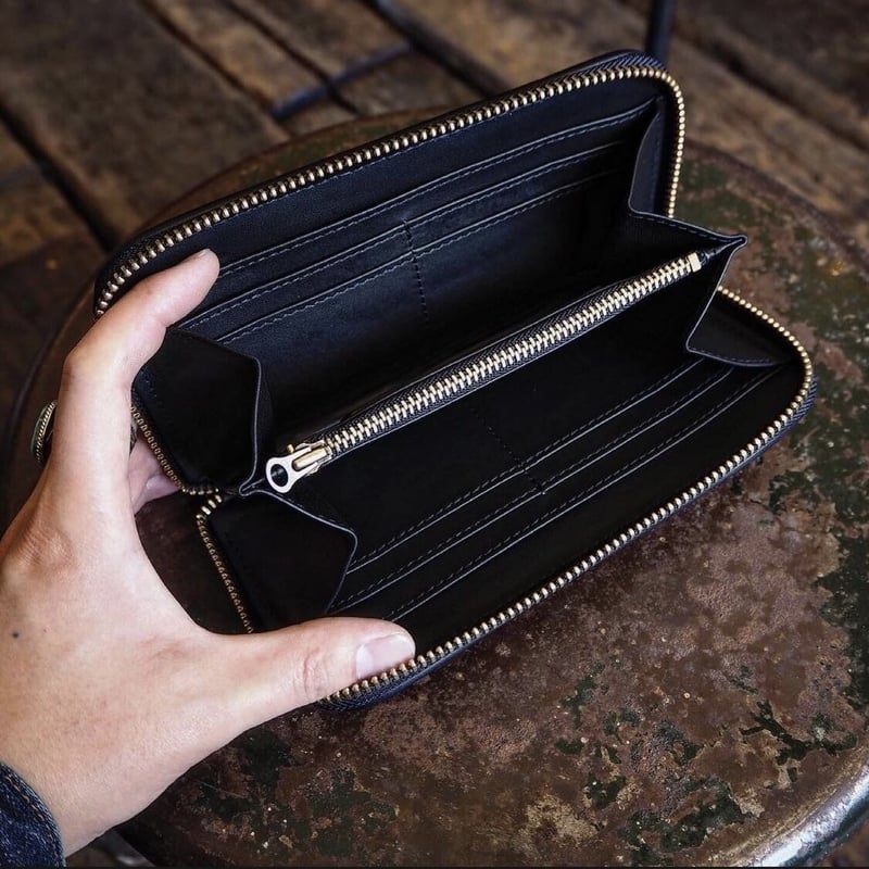 BACKDROP Leathers / ZIP WALLET (TW RING付) | CAL BACKDROP Leathers / ZIP WALLET (TW RING付) | CAL