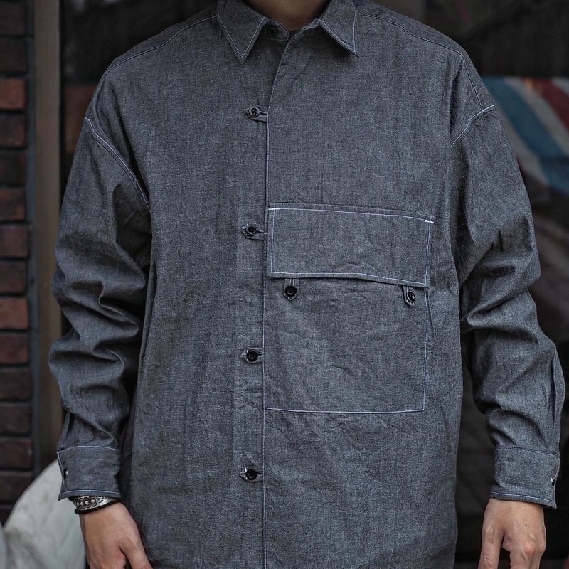 HAVERSACK / Regular Collar Semi Long Shirts | C HAVERSACK / Regular Collar Semi Long Shirts | C