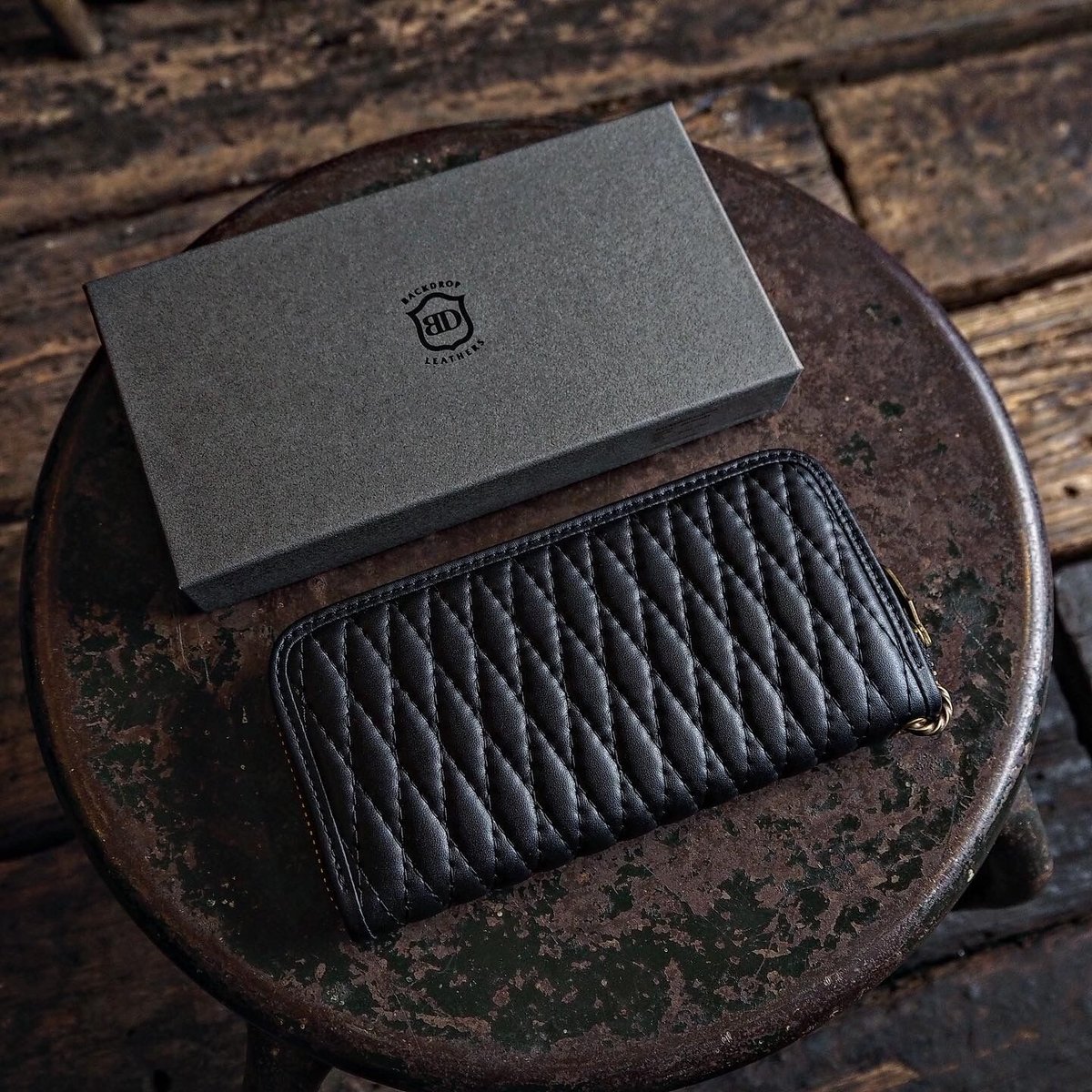 BACKDROP Leathers / ZIP WALLET (TW RING付) | CAL BACKDROP Leathers / ZIP WALLET (TW RING付) | CAL