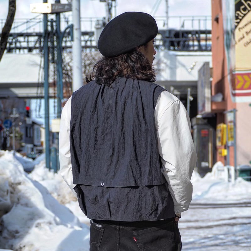 HAVERSACK / C/Nタイプライターリバーシブルベスト | CALIFORNIA HAVERSACK / C/Nタイプライターリバーシブルベスト | CALIFORNIA