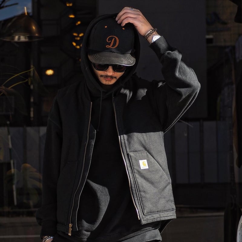 THE H.W.DOG&CO. / 2 TONE LEATHER COTTON CAP | C THE H.W.DOG&CO. / 2 TONE LEATHER COTTON CAP | C