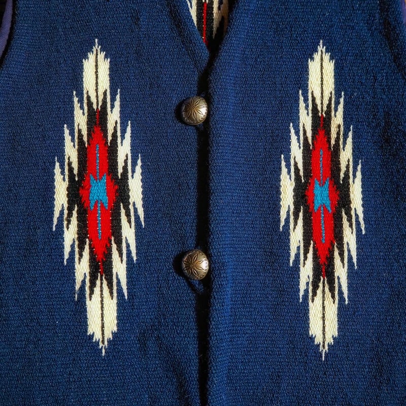 TRUJILLO'S / CHIMAYO SUQARE VEST(38〜40) | CALIF TRUJILLO'S / CHIMAYO SUQARE VEST(38〜40) | CALIF