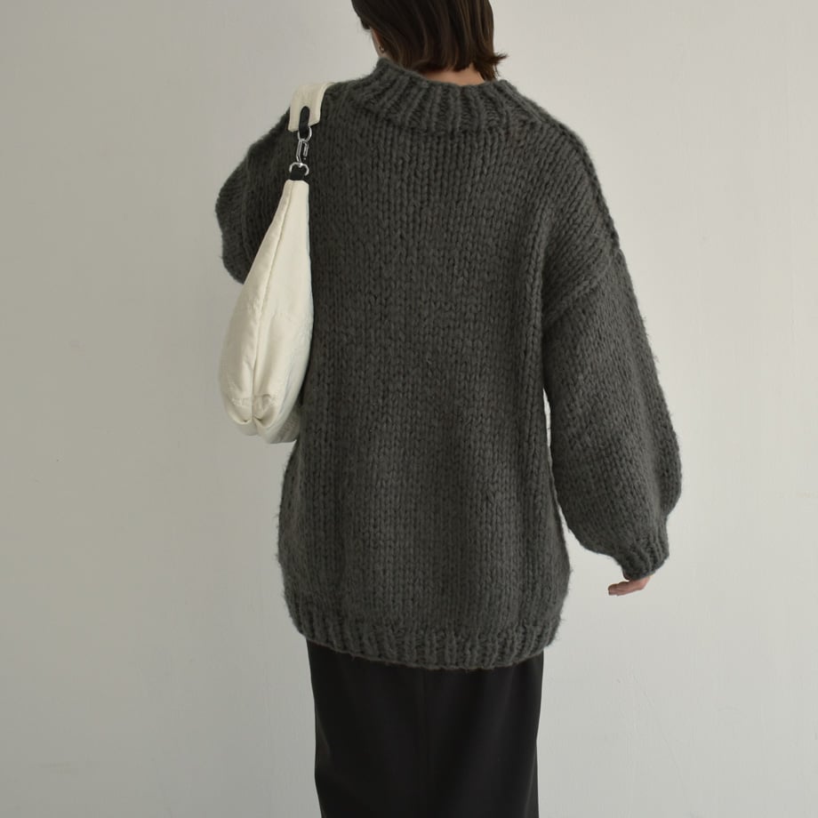 knit-02157 オーバーサイズボリューム ローゲージニット knit-02157 オーバーサイズボリューム ローゲージニット