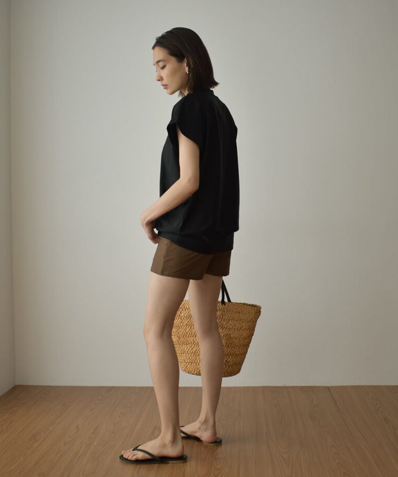nh-swim-04004 日本製 モックネックラッシュガード ホワイト nh-swim-04004 日本製 モックネックラッシュガード ホワイト