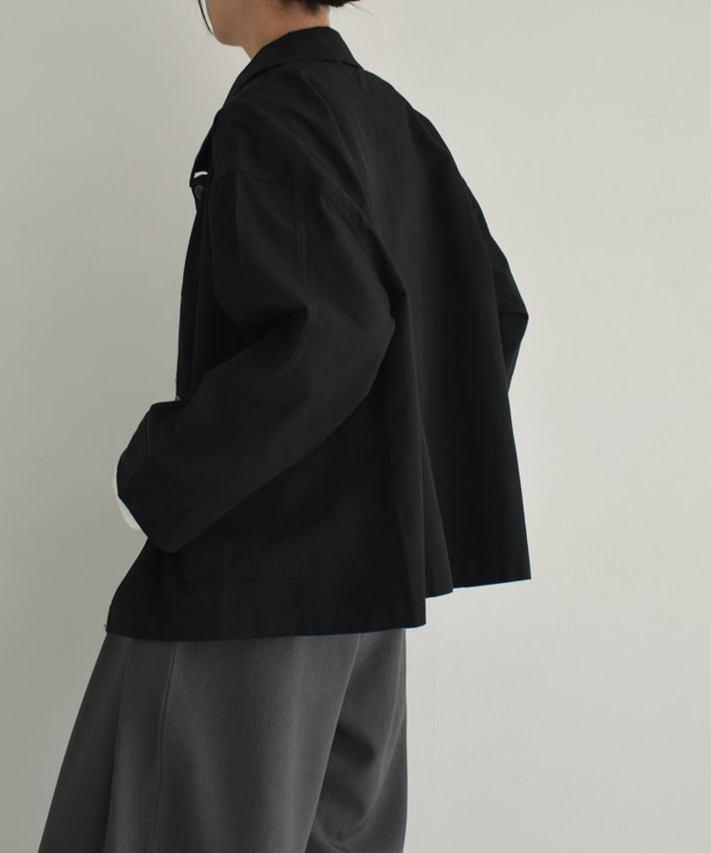 outer-02086 ステンカラー ショートコート ベージュ ブラック outer-02086 ステンカラー ショートコート ベージュ ブラック