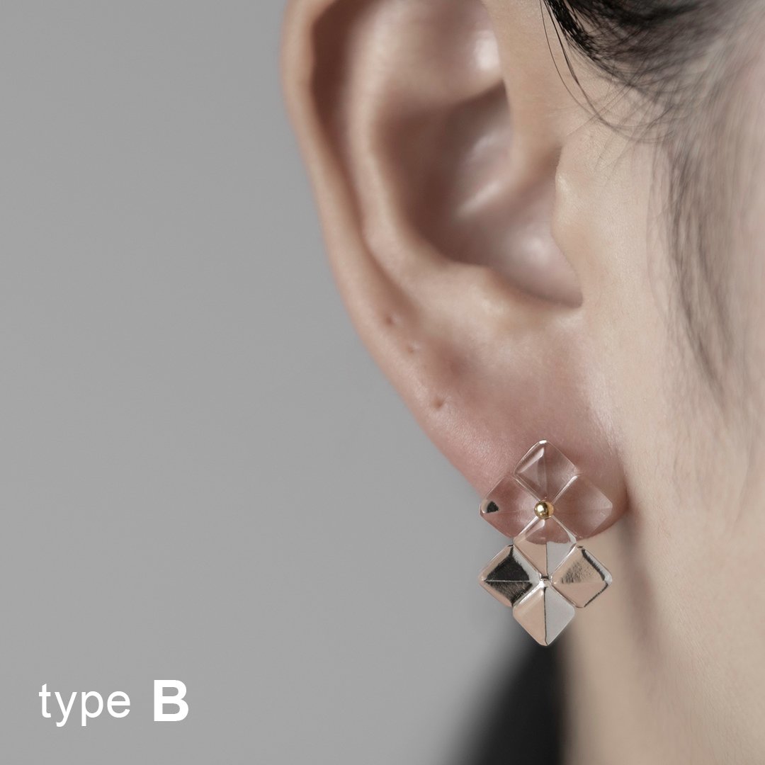 blur - #3 [short] - earrings | bubun