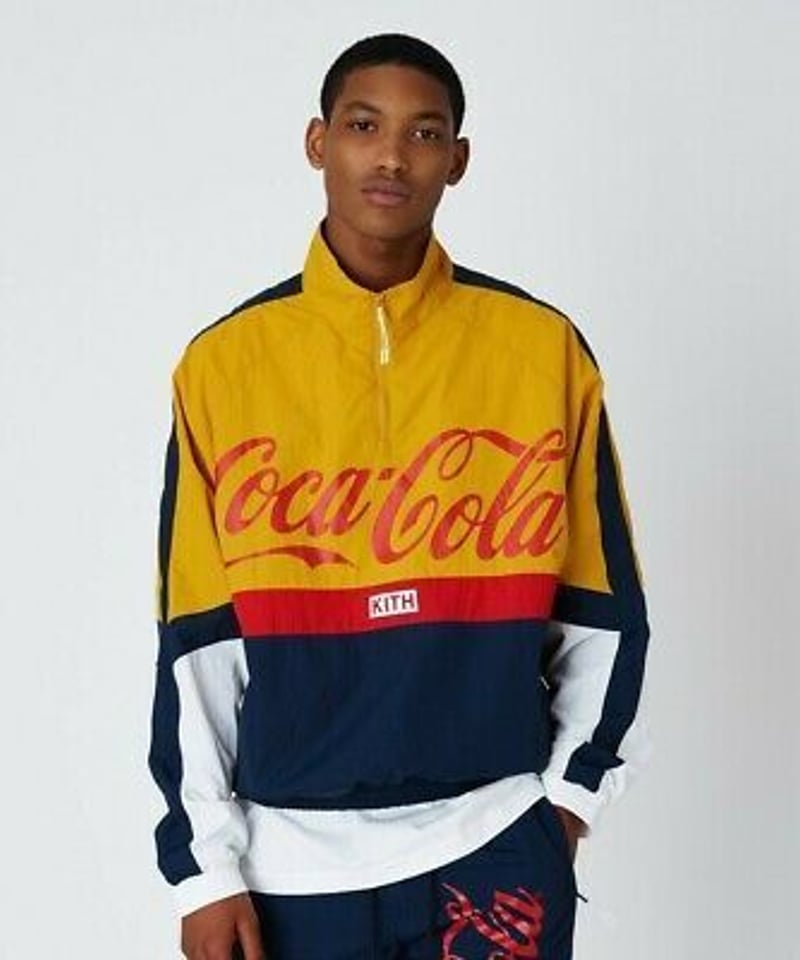 KITH × COCA-COLA Quarter-Zip Nylon Windbreaker KITH × COCA-COLA Quarter-Zip Nylon Windbreaker