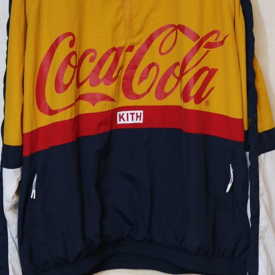 KITH × COCA-COLA Quarter-Zip Nylon Windbreaker KITH × COCA-COLA Quarter-Zip Nylon Windbreaker
