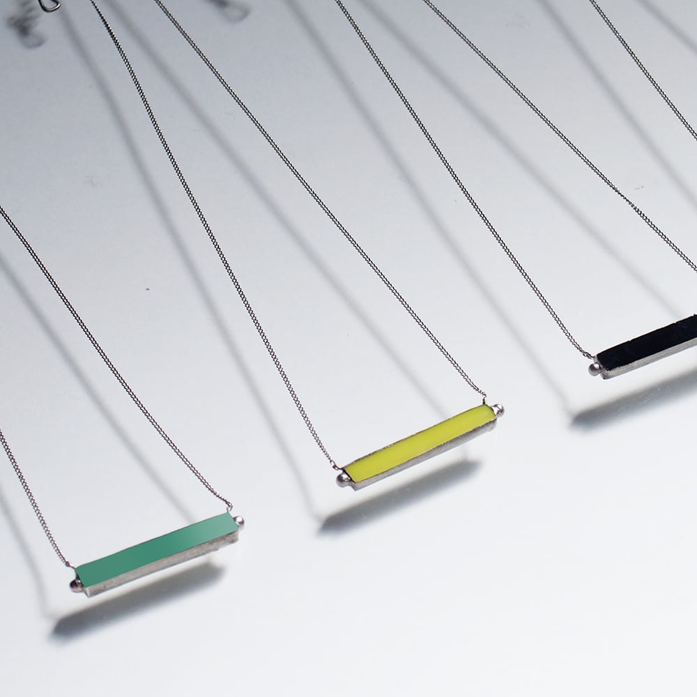 stick necklace | Scape ガラスと植物