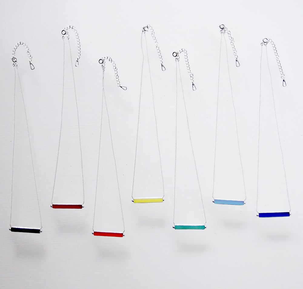 stick necklace | Scape ガラスと植物