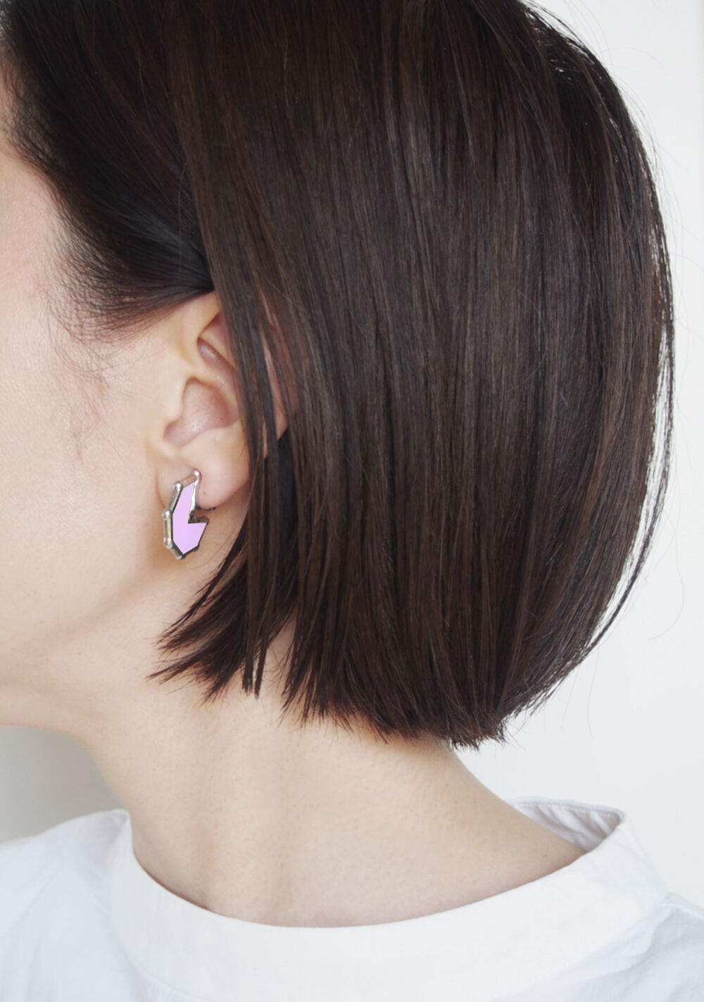 octagon pierce/earring / pink | Scape octagon pierce/earring / pink | Scape