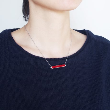 stick necklace | Scape ガラスと植物
