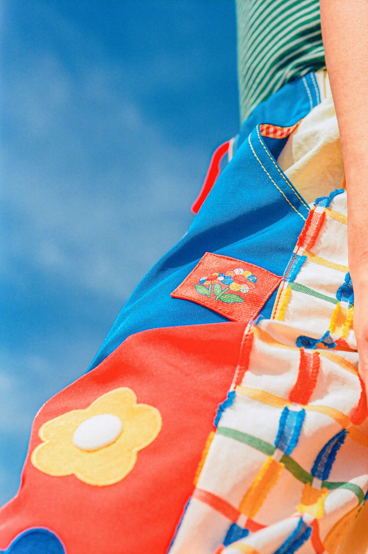 Patchwork Park Pants - COLORFUL | HOWTOVENUS