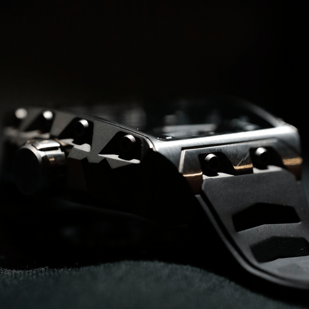 BLACKOUT WATCHES / XP1 Tourbillon Titanium Blac...