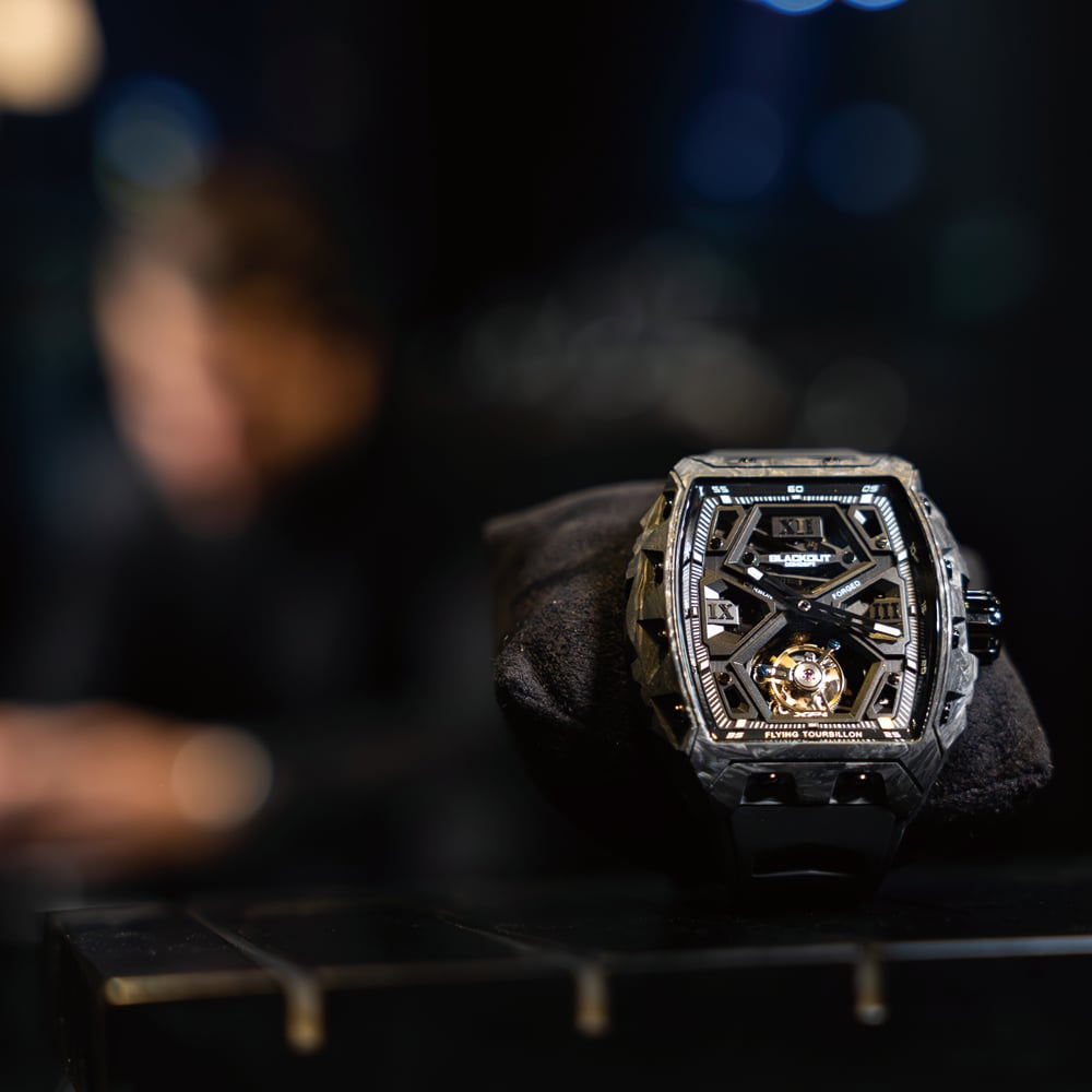 BLACKOUT WATCHES / XP1 Tourbillon LT Black / BO...
