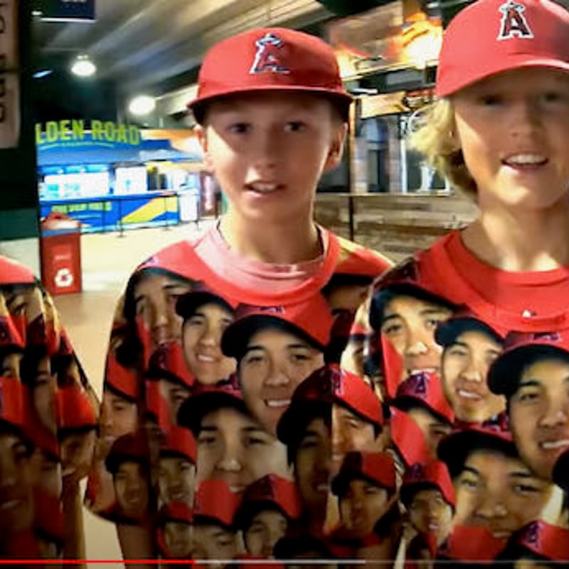 大谷翔平 選手 MVP 顔だらけTシャツ XL 非売品 限定 大谷翔平 選手 MVP 顔だらけTシャツ XL 非売品 限定