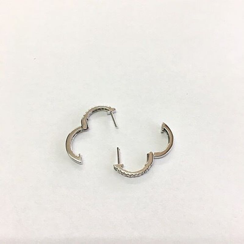 K18WGダイヤモンドピアス | ジュエリーおかだ オンラインショップ K18WGダイヤモンドピアス | ジュエリーおかだ オンラインショップ