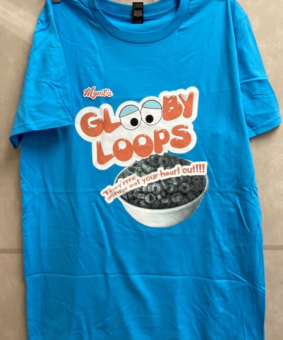 MGMT : glooby loops (ユニセックス 海外輸入バンド アーティスト Tシャツ...
