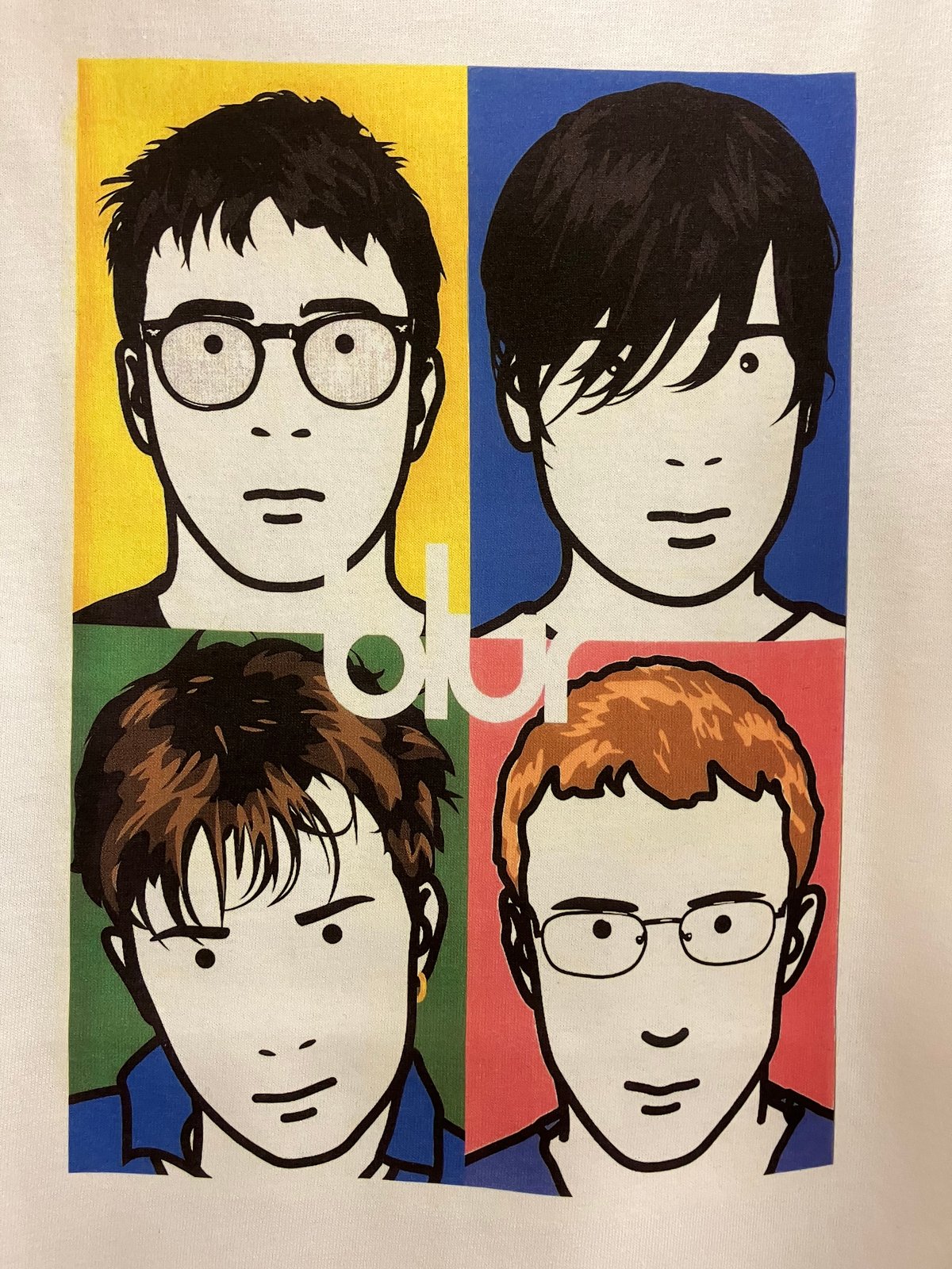 BLUR : Pop Art (ユニセックス 海外輸入バンド アーティスト Tシャツ) 【H...