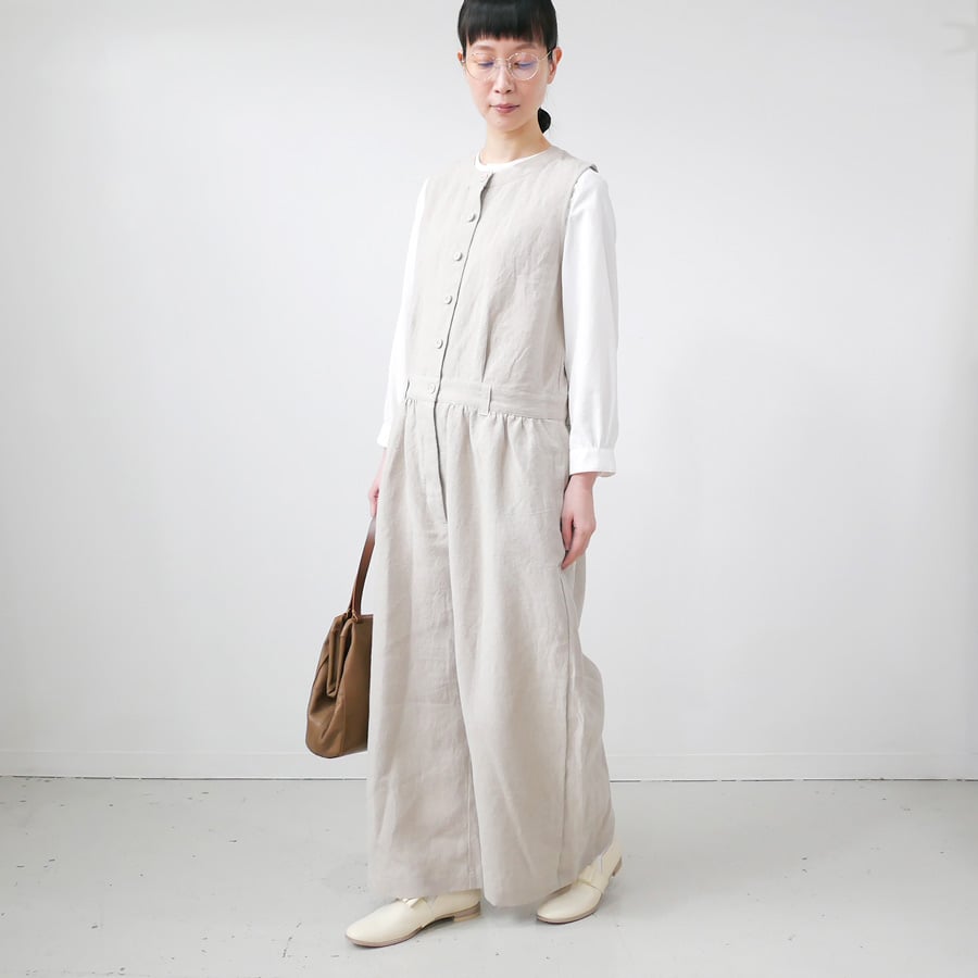 Alaris｜アラリス｜サロペット | 24-OP-408｜natural | GOUACHE...