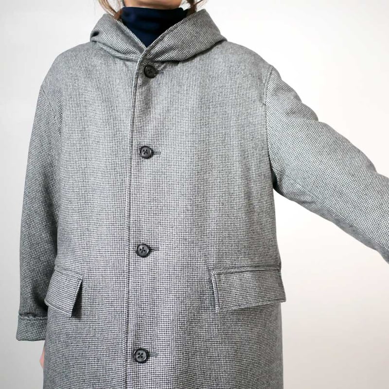 miffew|ミフュー| WOOL HOODED DOWN COAT|FEW24WJK5236 miffew|ミフュー| WOOL HOODED DOWN COAT|FEW24WJK5236
