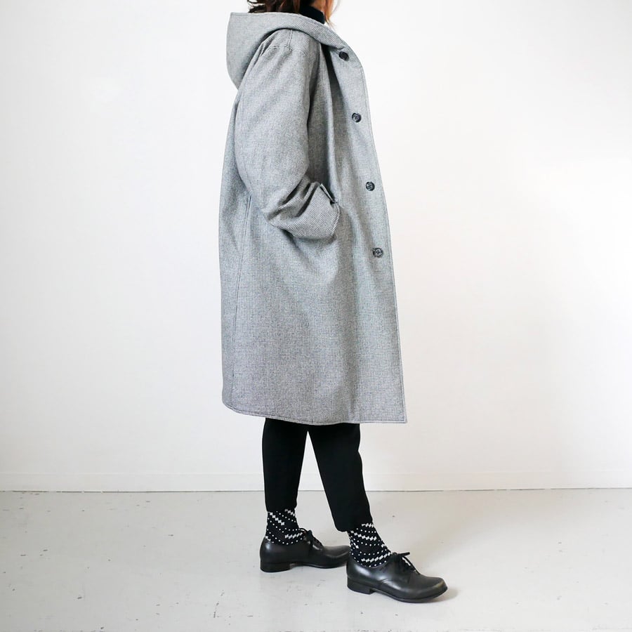 miffew|ミフュー| WOOL HOODED DOWN COAT|FEW24WJK5236 miffew|ミフュー| WOOL HOODED DOWN COAT|FEW24WJK5236
