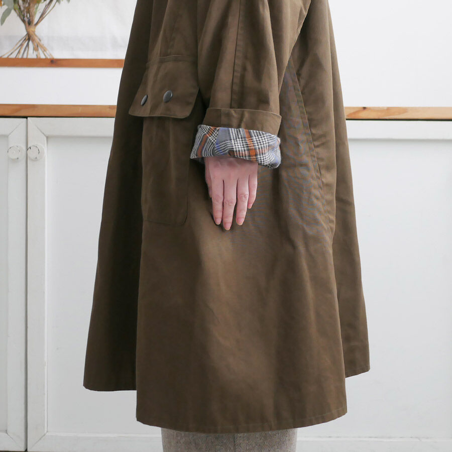 dahl'ia| ダリア |コットン パラフィンコート |DCO-73BR dahl'ia| ダリア |コットン パラフィンコート |DCO-73BR
