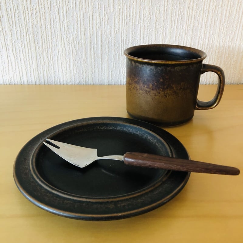 Arabia/アラビア/Ruska/ルスカ/マグカップ&プレートセット/大 Arabia/アラビア/Ruska/ルスカ/マグカップ&プレートセット/大