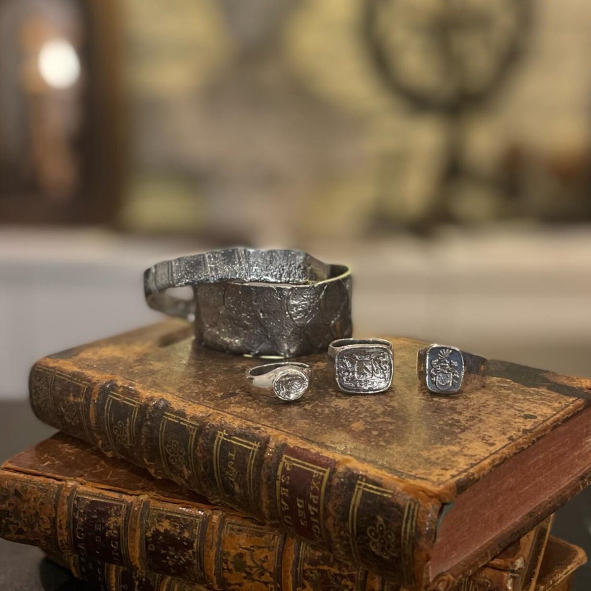 landscape signet ring | Rusty Thought