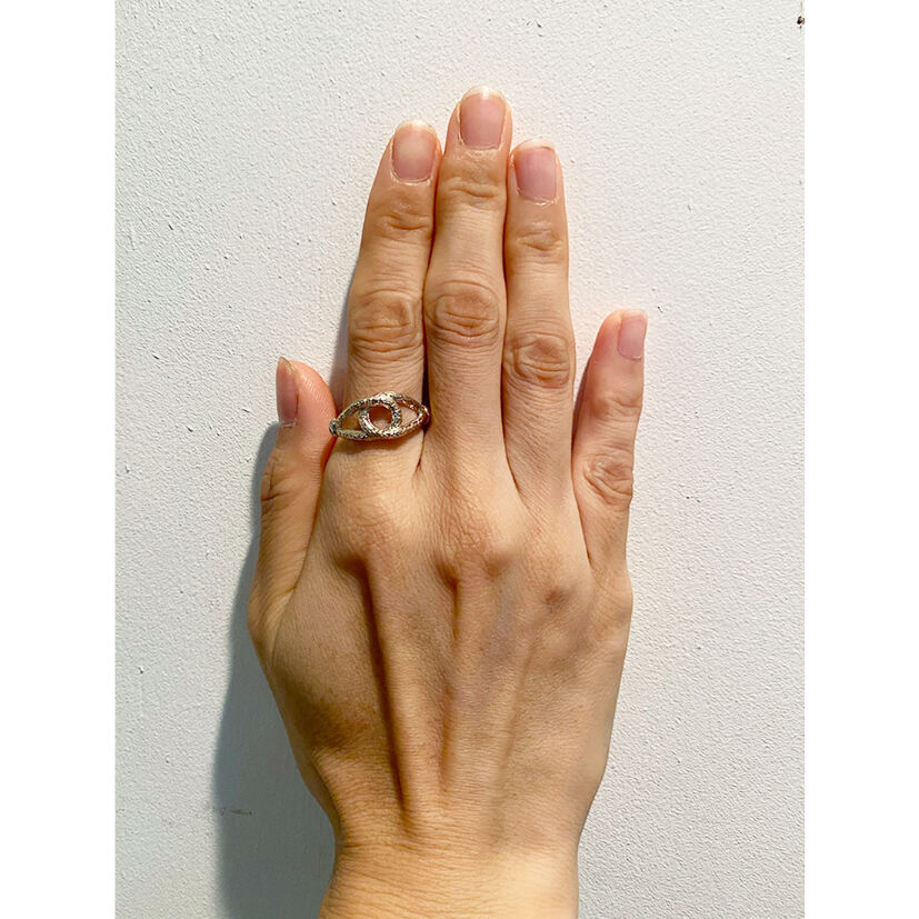 Open your eyes ring | Rusty Thought