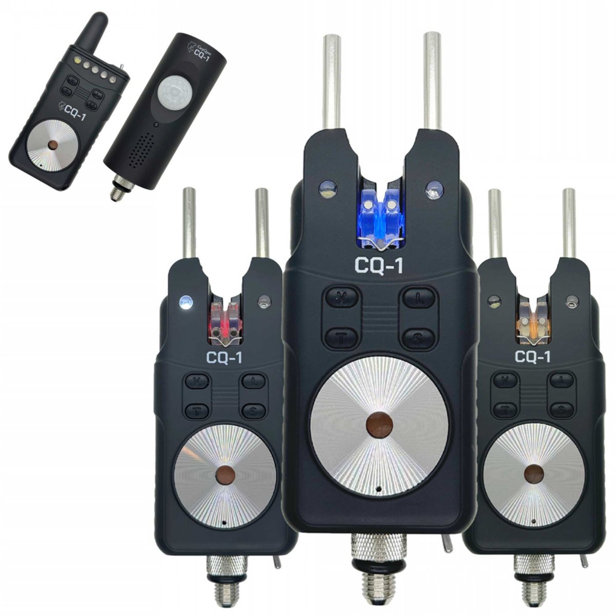 CARP QUEST CQ-1 バイトアラーム 3+1+1セット | CARPROAD カ...