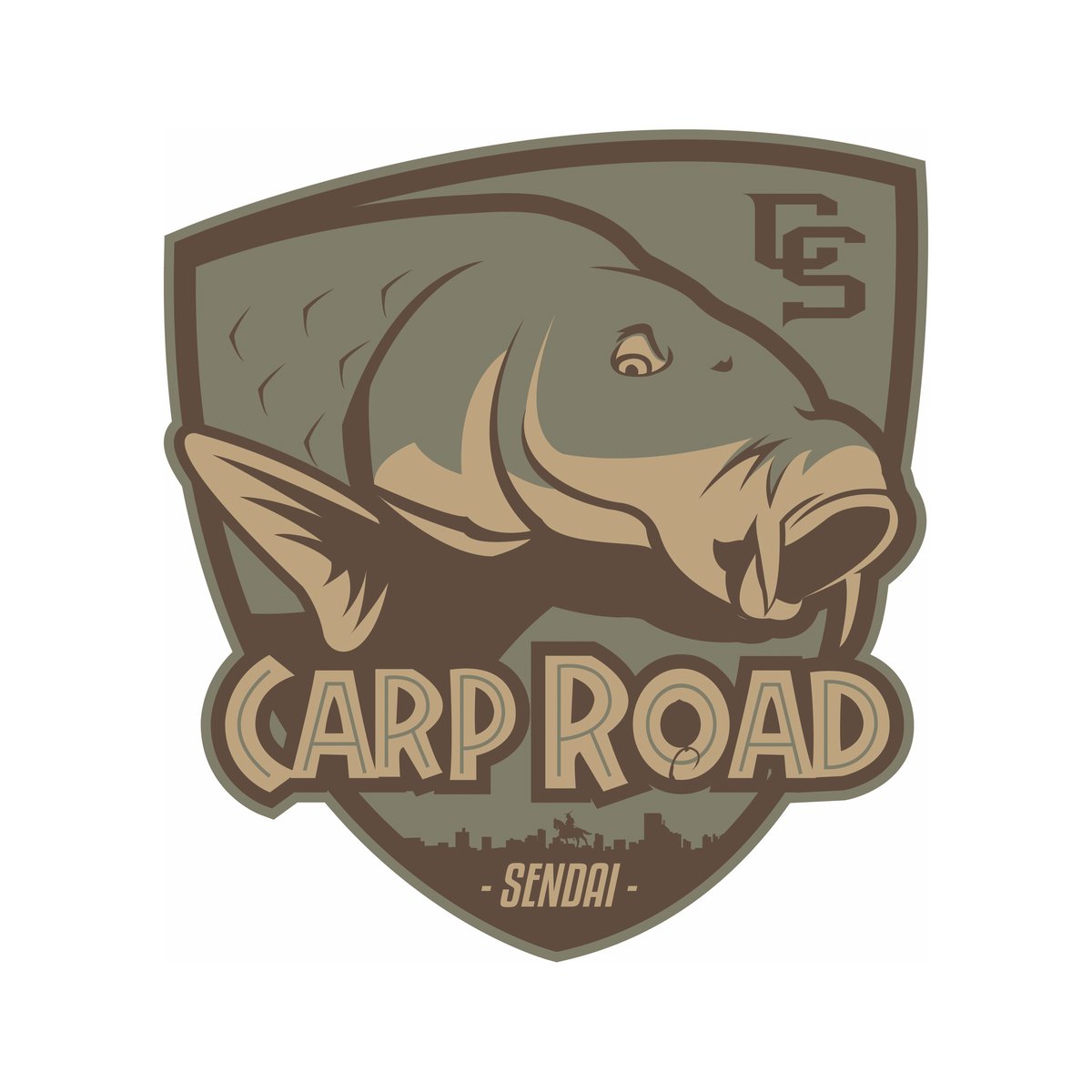 CARPROAD ロゴステッカー（L） | CARPROAD カープロード オンラインストア