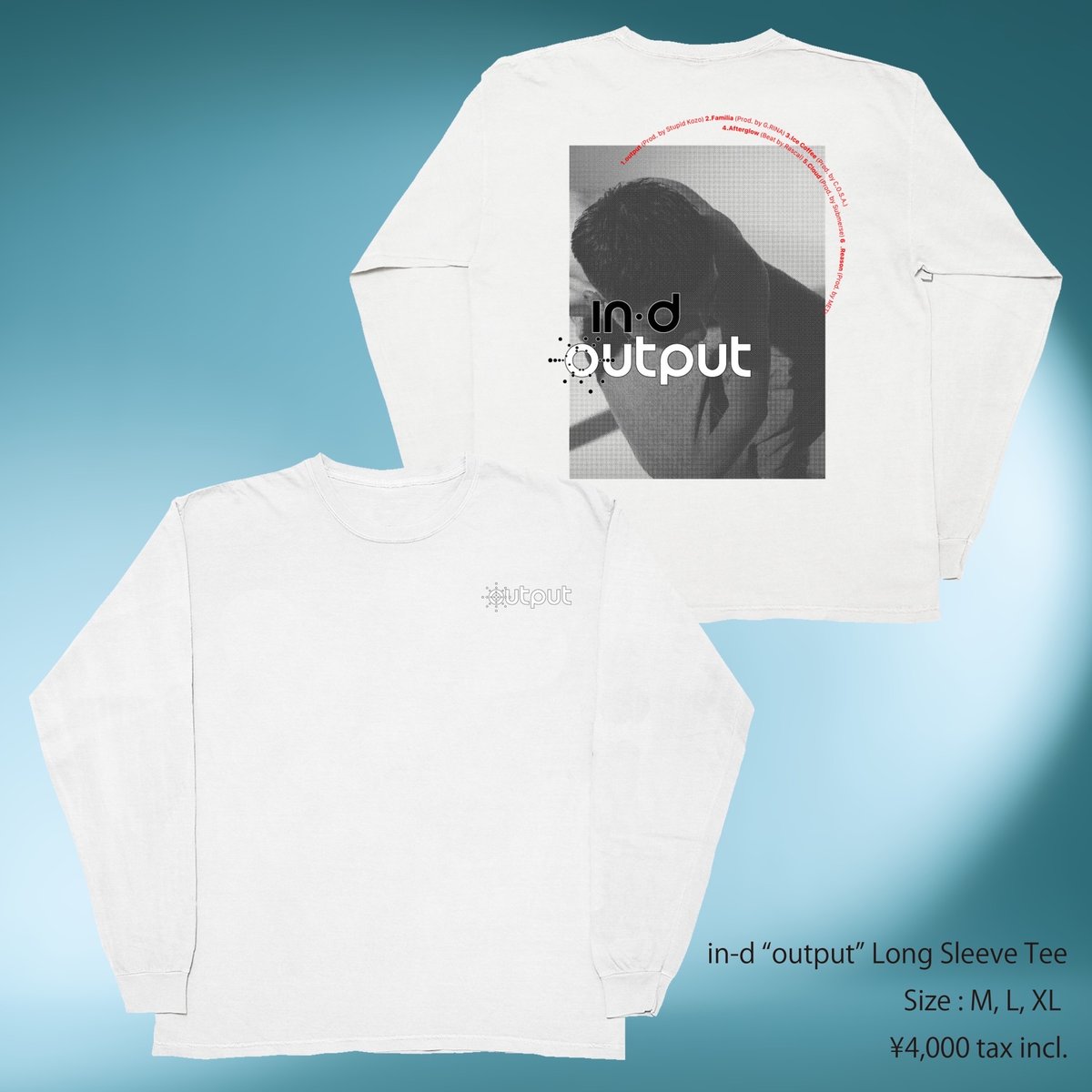 in-d “output” Long Sleeve Tee | SUMMIT Web Shop
