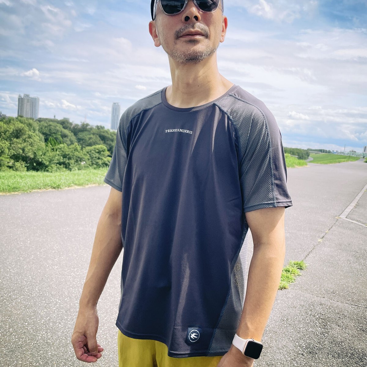 F&M Round Mesh Tee | FRANK&MORRIS