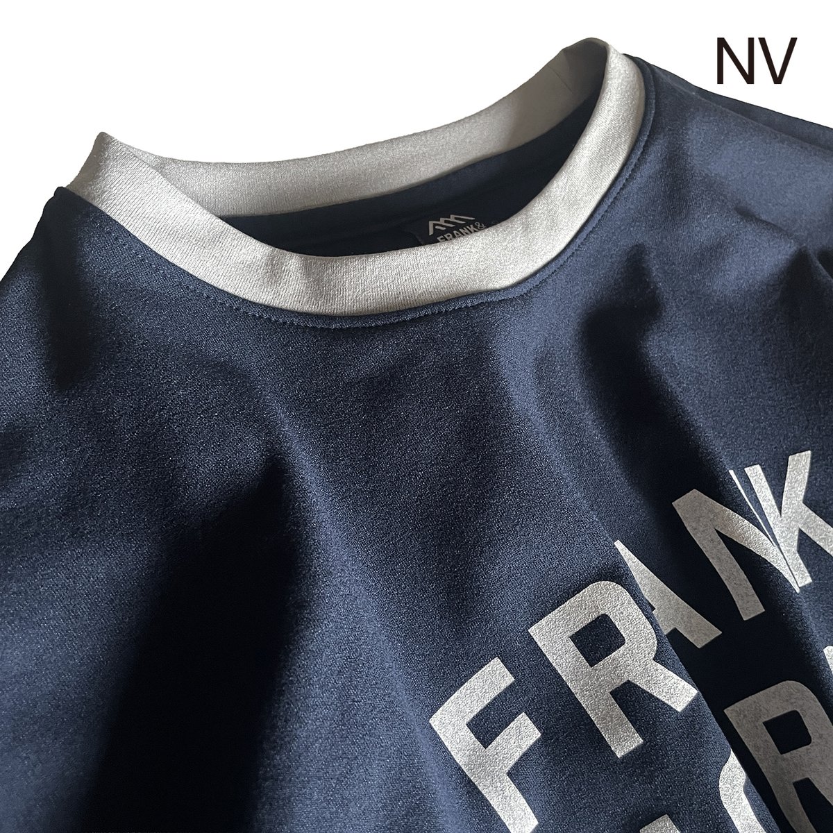 F&M Graphic BOX LONG Tee NV / BK | FRANK&MORRIS