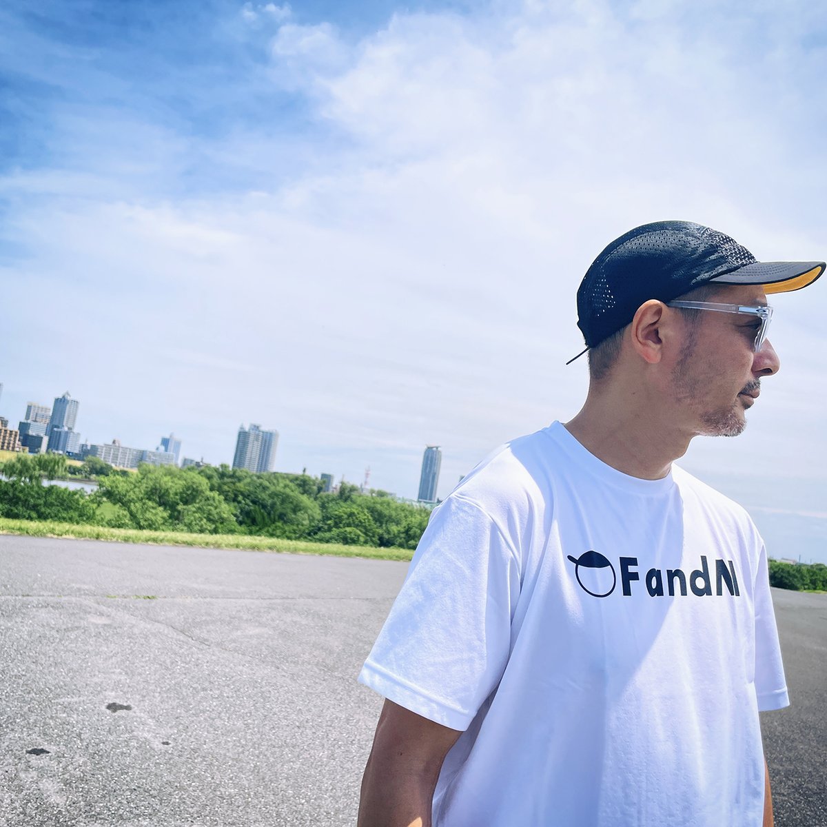 F&M FandM Tee 2025 BK / WH / NV | FRANK&MORRIS