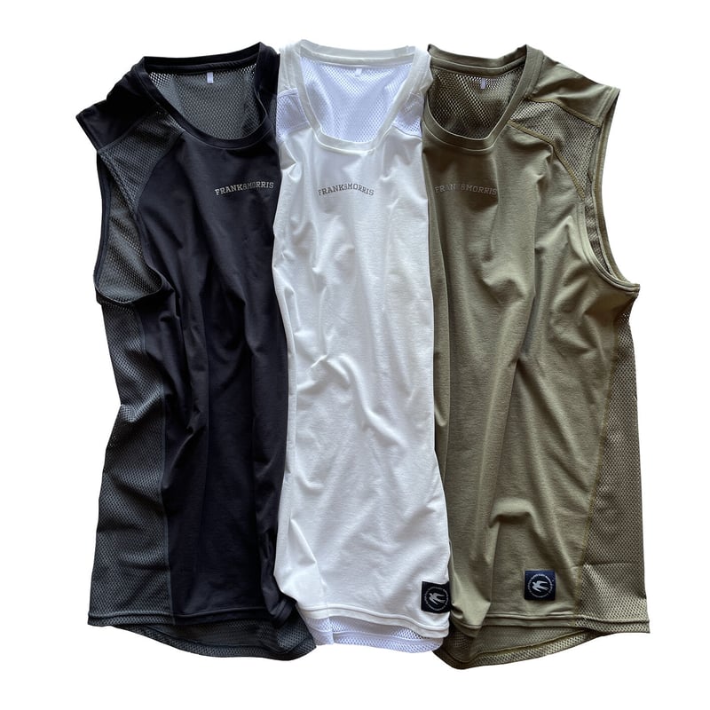 F&M Round Mesh Sleeveless | FRANK&MORRIS F&M Round Mesh Sleeveless | FRANK&MORRIS