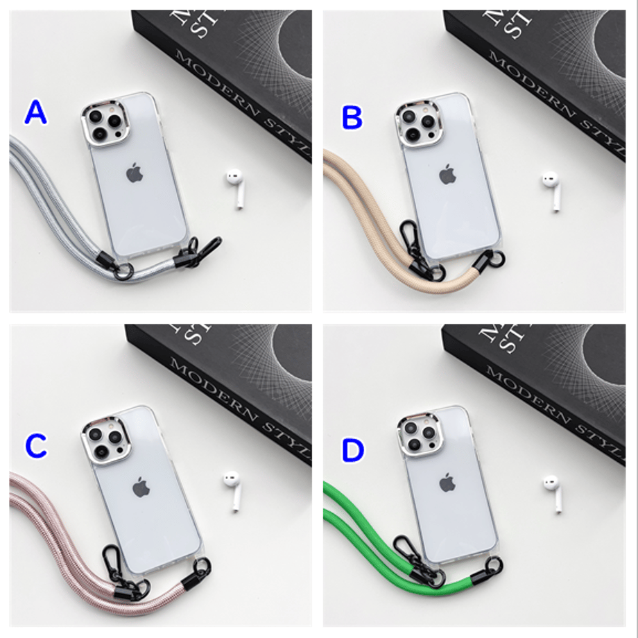 頑丈肩ひも iPhone14/13promaxケース 高透明 アイフォン12pro/11カバー...