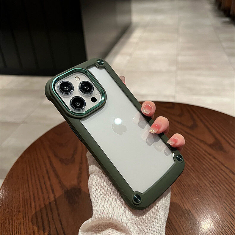 耐衝撃最強 iPhone16Pro/15Promaxカバー 指紋防止 アイフォンSE/13/1...
