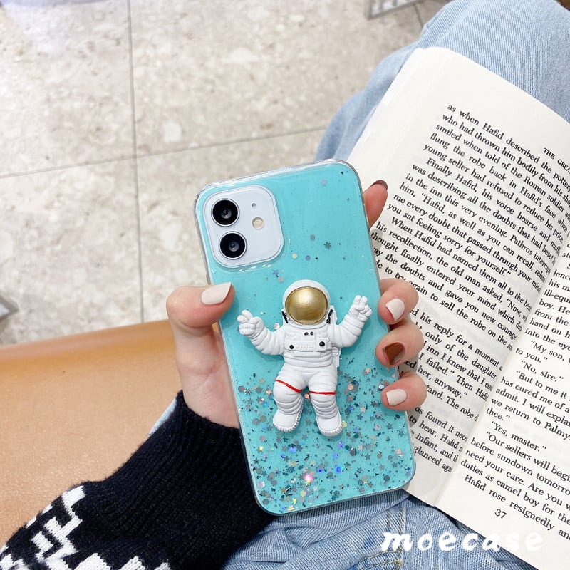 iphoneケース 宇宙飛行士人形 アイフォン12/11promaxカバー 透明 iphoneケース 宇宙飛行士人形 アイフォン12/11promaxカバー 透明