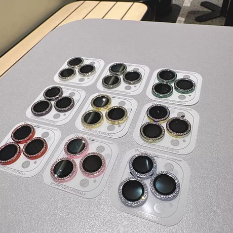 ダイヤレンズカバー iPhone17/17Proシリーズ 16/16proシリーズカメラレンズ...