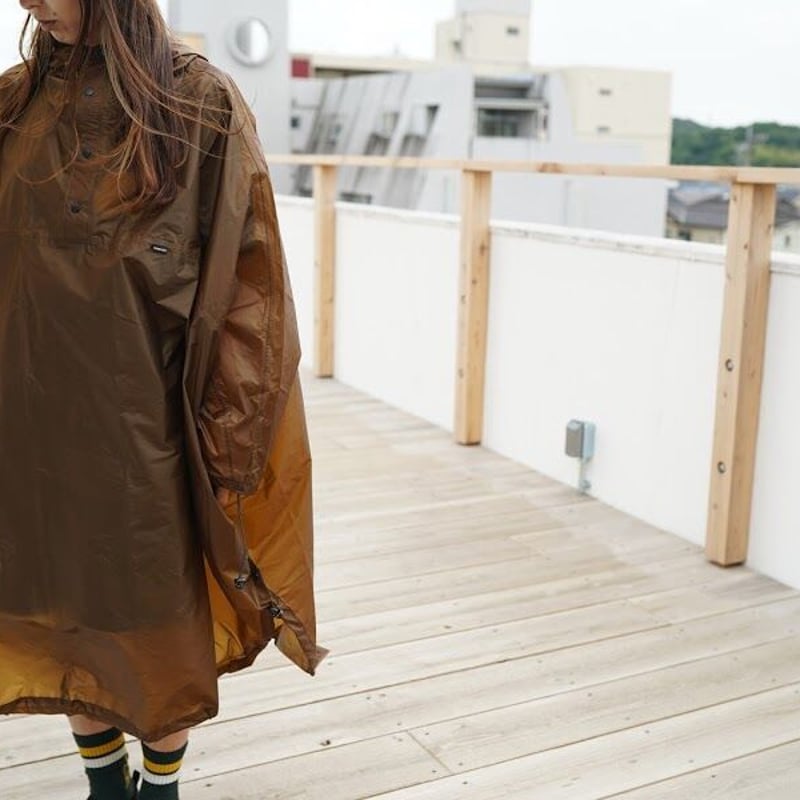 FAIRWEATHER,packable rain poncho | Purveyors FAIRWEATHER,packable rain poncho | Purveyors
