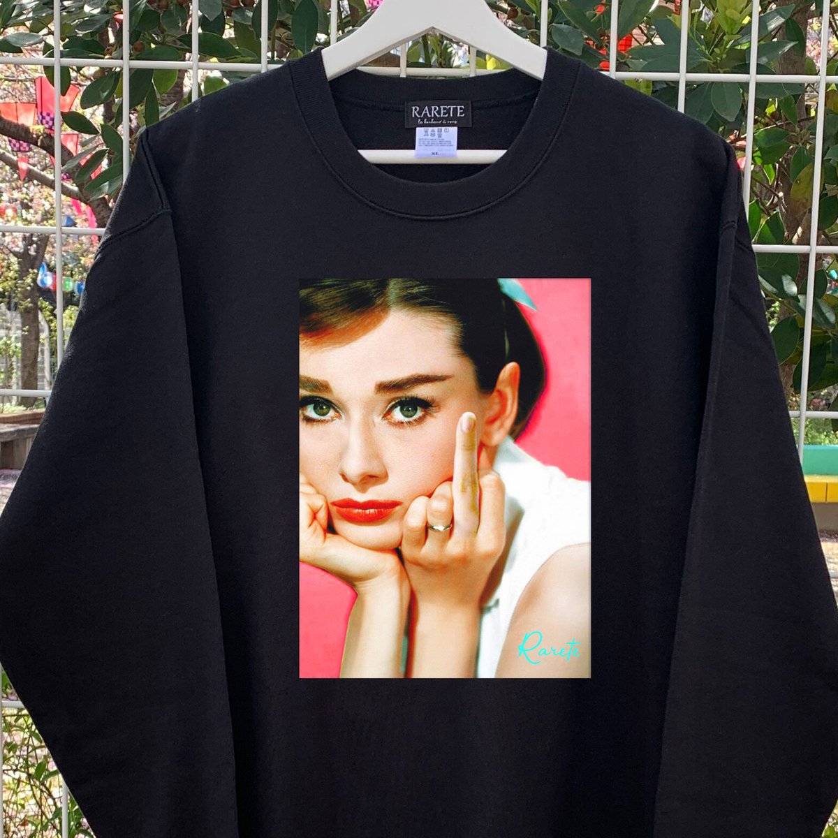 RARETE (ラルテ) Audrey F トレーナー ブラック | Rarete ラルテ