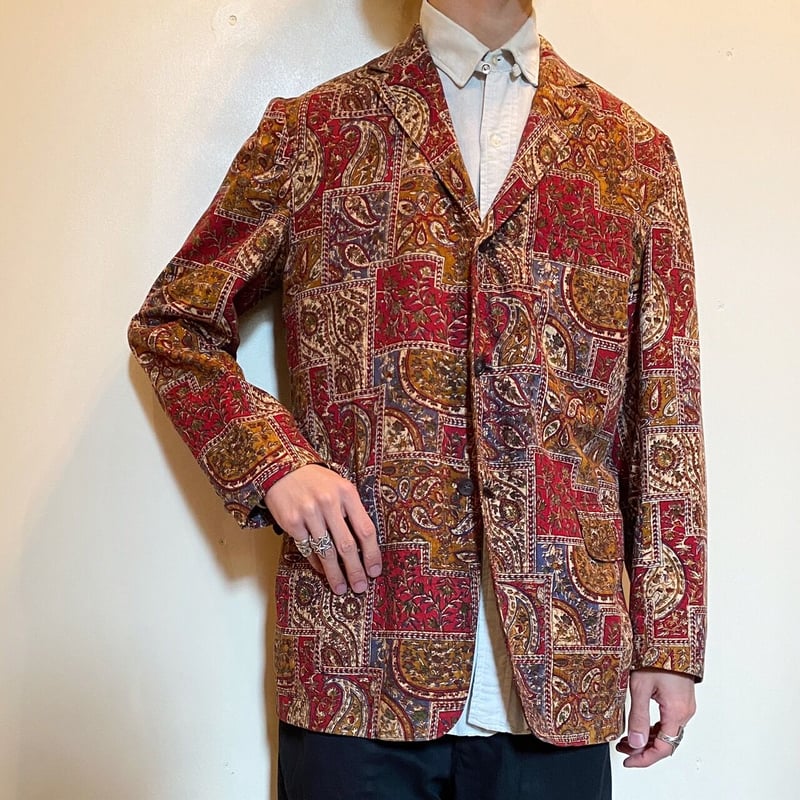 1960's J.PRESS Batik Tailored Jacket | Unwave 1960's J.PRESS Batik Tailored Jacket | Unwave