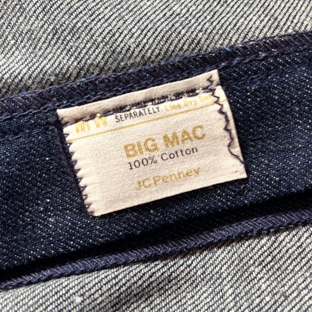 1960's BIG MAC Denim Painter Pants Deadstock | 1960's BIG MAC Denim Painter Pants Deadstock |